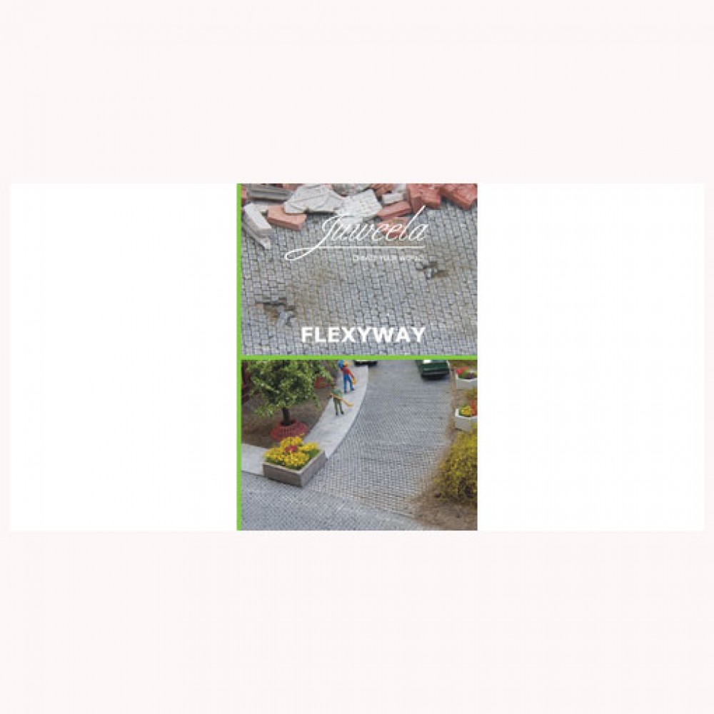 1/87 (HO scale) Flexy Box Starter Box Old Town Cobblestone w/Diorama ...