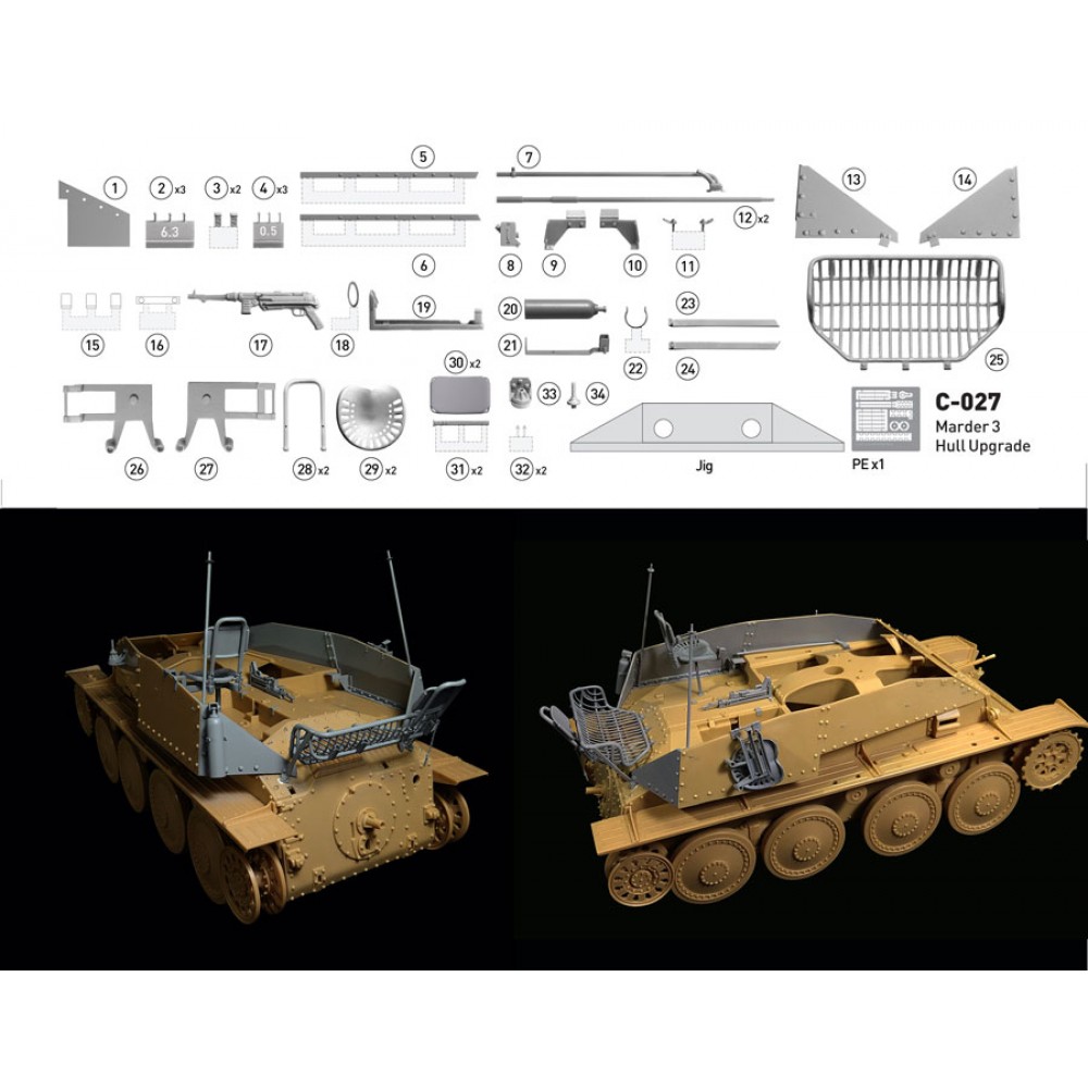 WIP - Tamiya´s MARDER III interior - Missing-Lynx