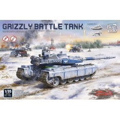 1/35 Grizzly Battle Tank with Lighting System of Hull and Workable ...