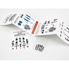 1/48 AV-8B Harrier II Plus Cockpit Instrument Panels n Detail Parts for ...
