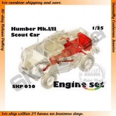 Engine set for 1/35 Humber MK.I/II. Scout Car SKP Model 020