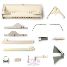 1/35 WWII US M1 Dozer Blade ver.VVSS SOL Resin Factory MM771