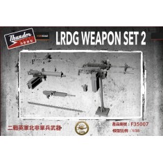 1/35 LRDG Crew #4 (2 figures) and Twin Browing Machine Gun Thunder ...