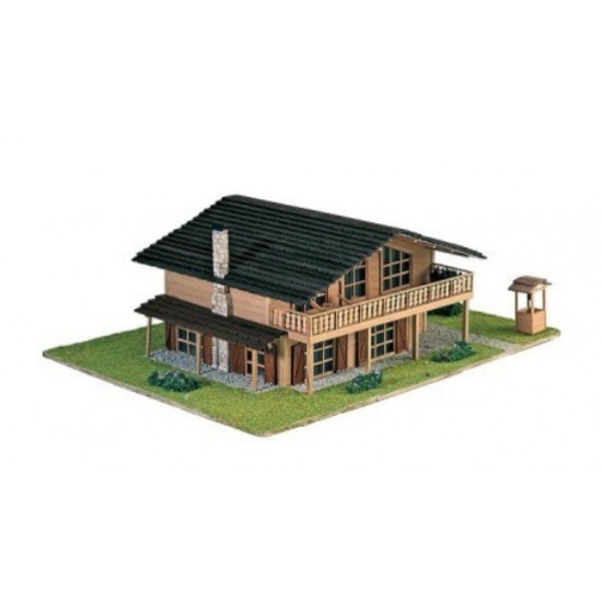 Artesania Latina 1/72 Swiss Chalet Alpine Wooden kit (Dimensions: 165 x ...