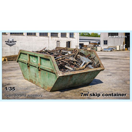 1/35 7 CBM Skip Container Balaton Modell BM35151