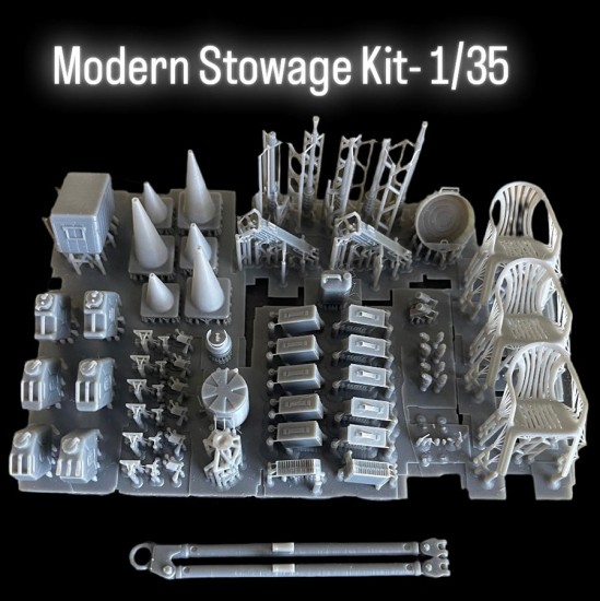 1/35 Modern Tank Stowage set Black Ops 4010