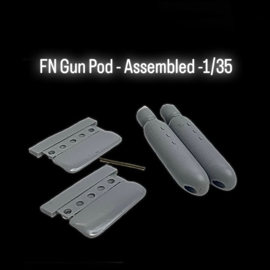 1/35 FN Gun Pod - Assembled Black Ops 5048