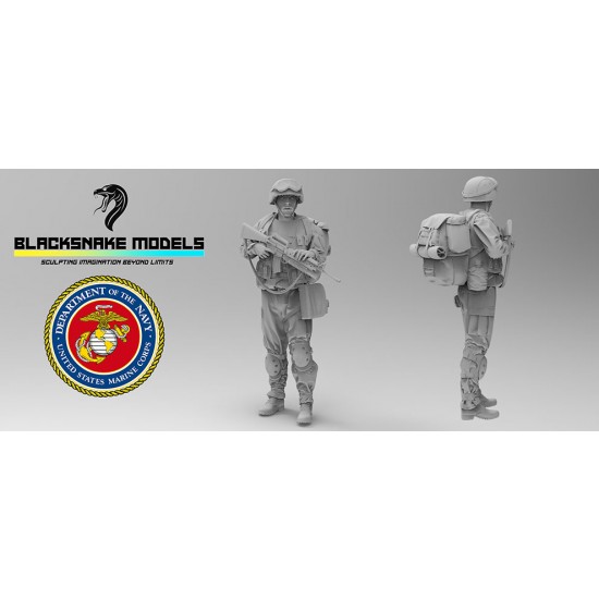 1/35 US Marines 11 Operation in Iraqi (1 figure) BlackSnake USMC-11