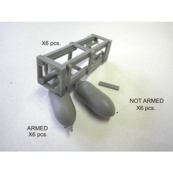 1/35 28cm "Stuka zu Fuss" Wooden Crate set (Resin) Brach 108