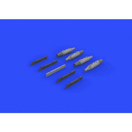 Eduard Models 1/72 MiG-21 UB-16 Rocket Launchers w/Pylons Brassin Set ...