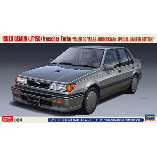1/24 Isuzu Gemini (JT150) Irmscher Turbo "50 Years Anniversary Special Limited Edition" Hasegawa ...