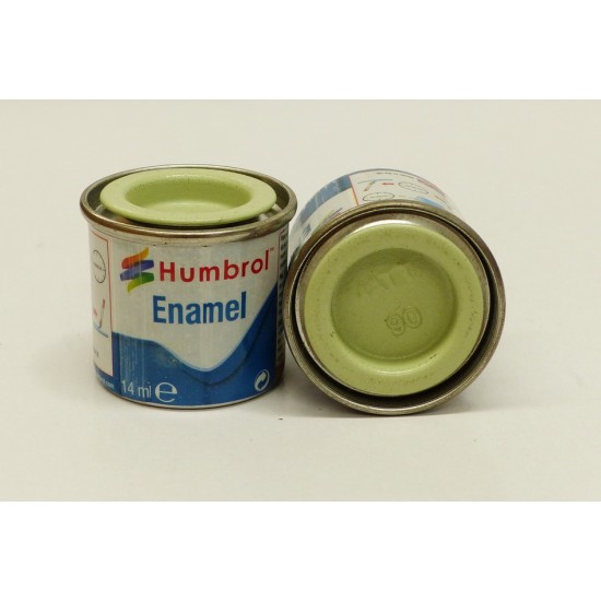 Humbrol Enamel Paint - Beige Green Matte (14ml) | BNA Model World