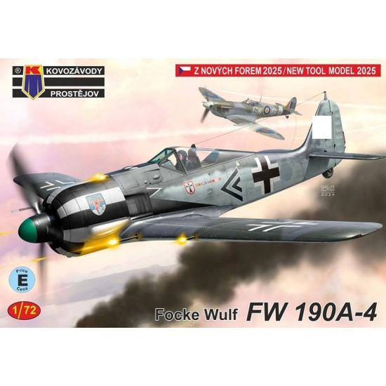1/72 Focke Wulf Fw 190A-4 Fighter Aircraft Kovozavody M0492