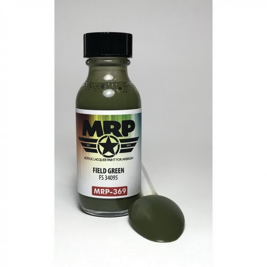 Mr. Paint Acrylic Lacquer Paint - Field Green (FS 34095) 30ml | BNA ...