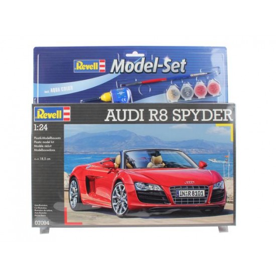 Revell Models 1/24 Audi R8 Spyder Model Set | BNA Model World
