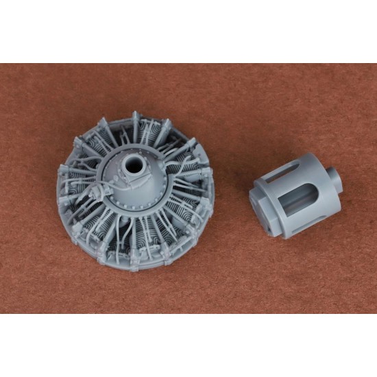 1/48 Hawk H75A-3 French AF Engine set for Wolfpack/Hobbycraft kit SBS ...
