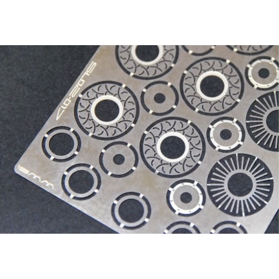 1/24 15mm PE Brake set Type A for Fujimi/Aoshima/Tamiya kits ScaleLab ...