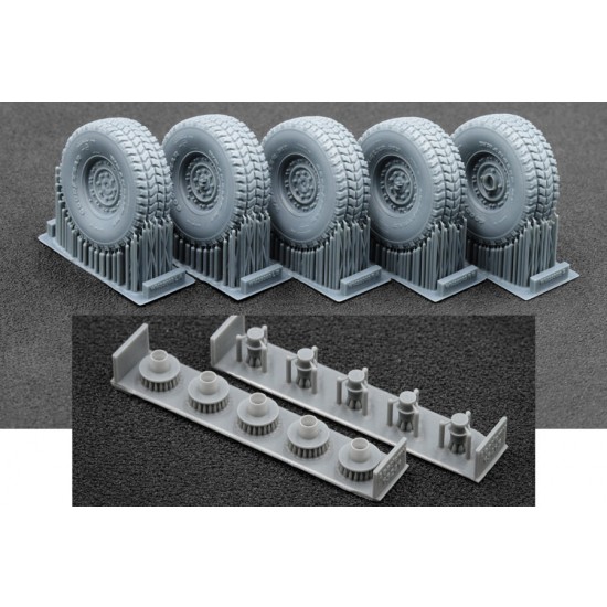 1/35 Modern HMMWV MT 24-bolt Ordinary Wheel set for ICM/Academy kits ...