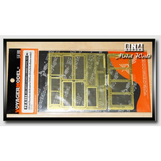 1/35 Anti-Panzerfaust Shields Used on Russian T-34/85 or JS-2 Set I ...