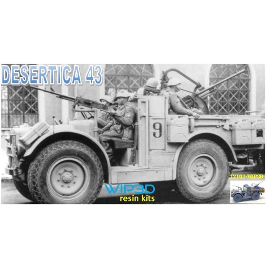 1/72 Camionetta Desertica Mod 43 WIP3D 72107